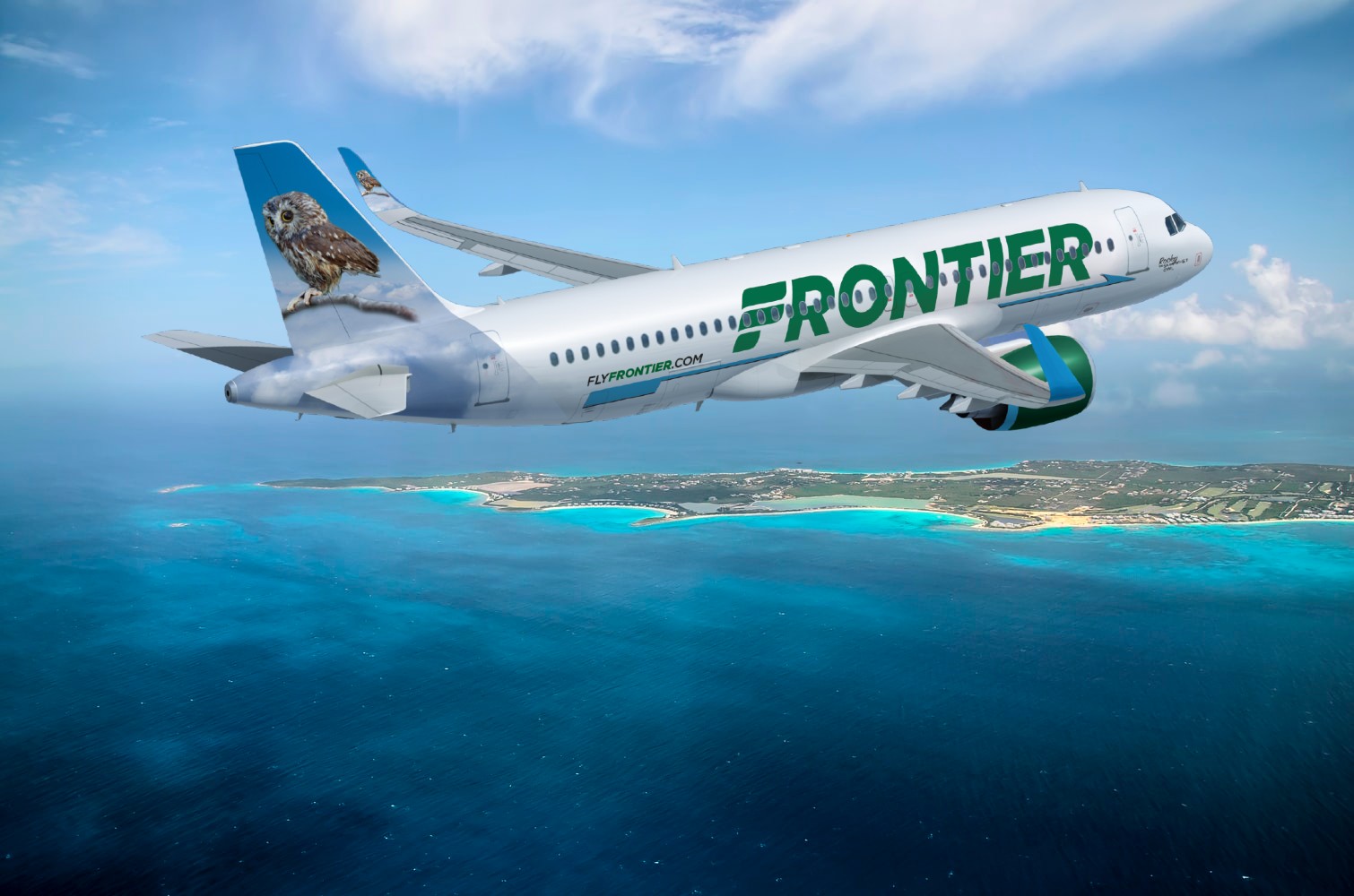 Frontier Airlines anuncia rutas desde Orlando y Miami a St. Maarten